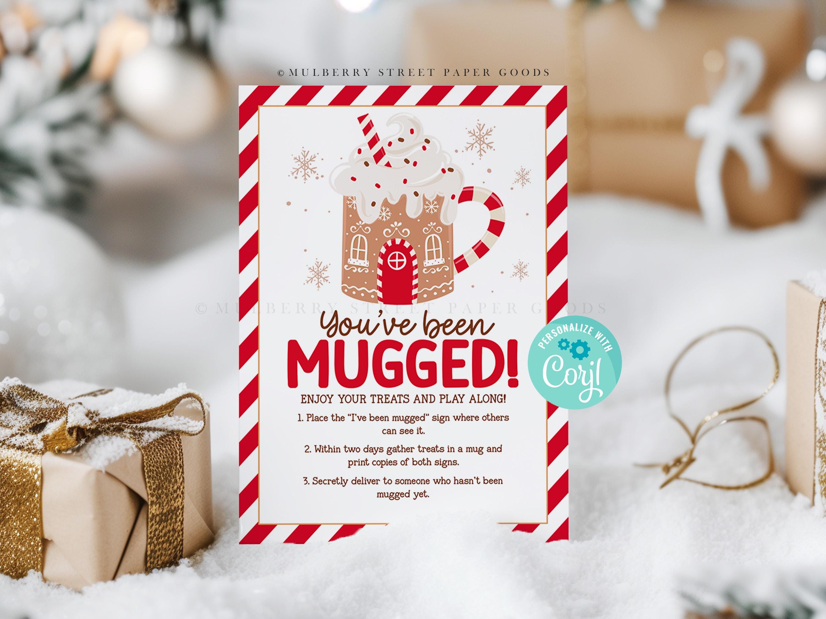 Christmas Mug Exchange Printable Team Building Games Digital Download ...