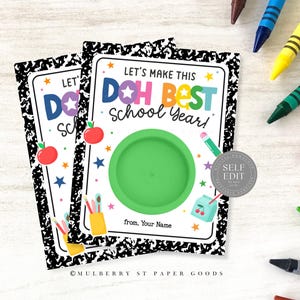 Printable Back to School Gift for Students Digital Download First Day ...