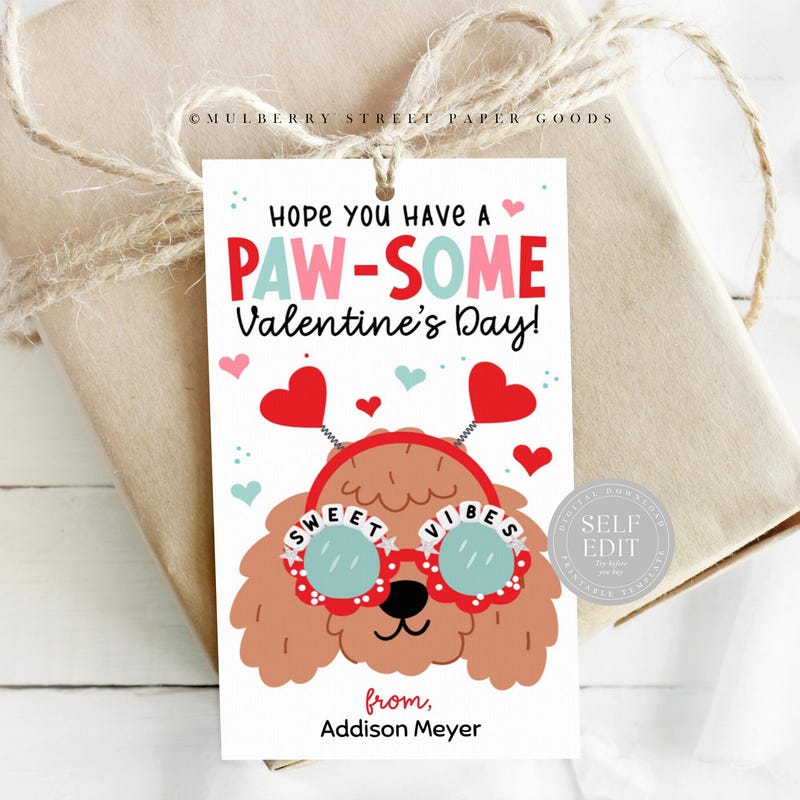 Dog Valentine - Etsy