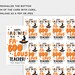 Printable Happy Halloween to a Faboolous Teacher Gift Tag, School ...