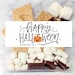 Printable Happy Halloween Bag Topper, Candy Bag Topper, Cookie Bag ...