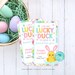 Rubber Duck Easter Gift Tag Printable Instant Download Kids Easter ...