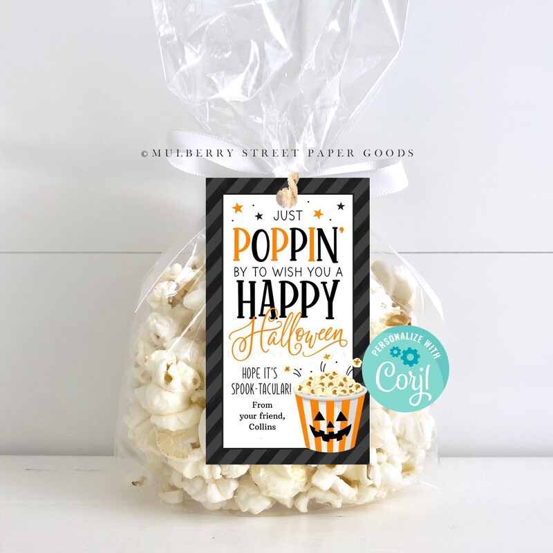 Popcorn Tags - Etsy