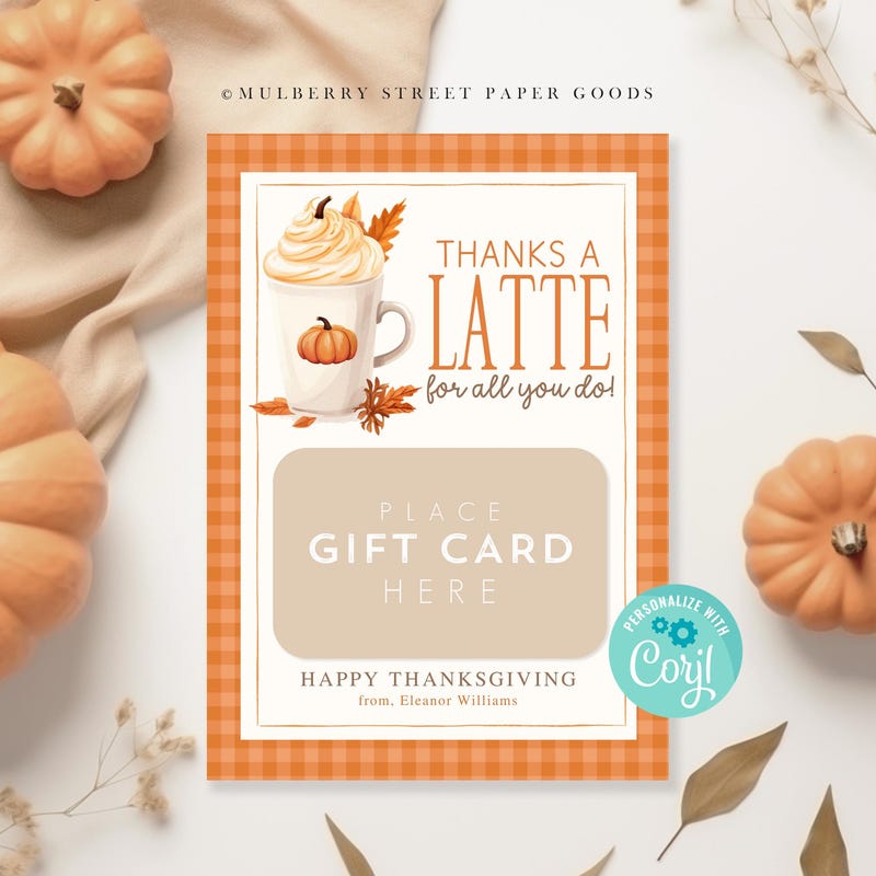 Coffee Gift Card Holder - 60+ Gift Ideas for 2024