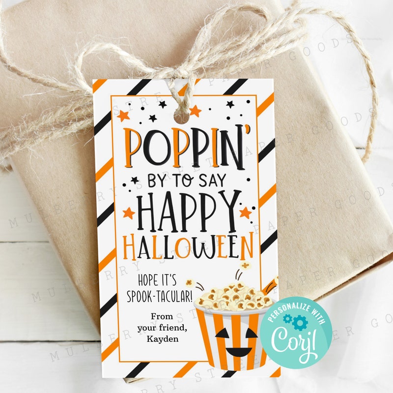 Popcorn Tags - Etsy