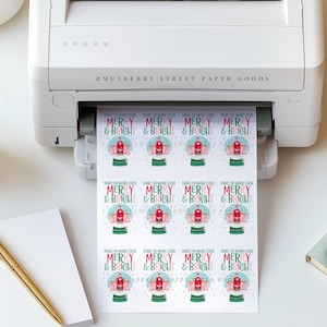 School Christmas Gift Tag Printable Thanks for Making School Merry and ...