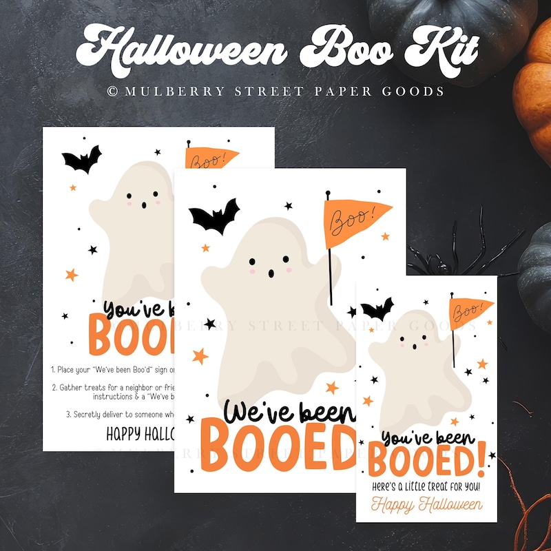 Weve Been Booed Signs - Etsy