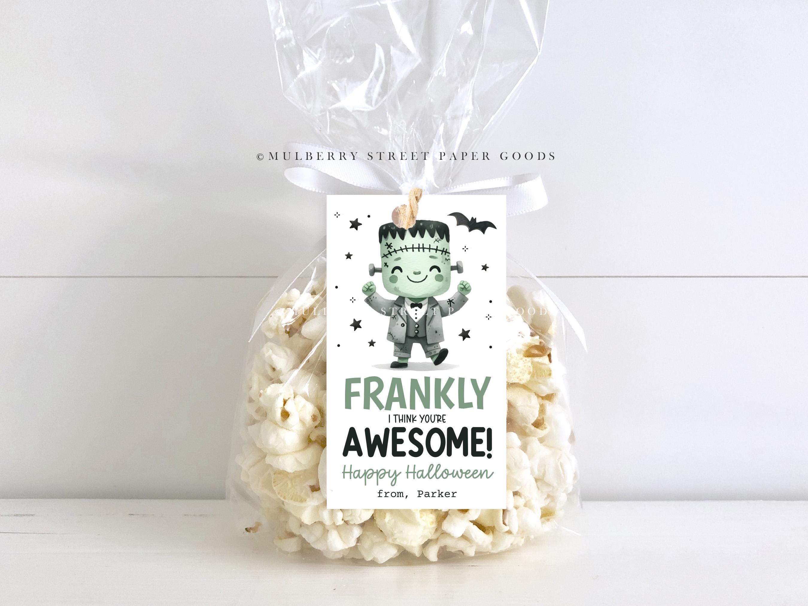 Editable Halloween Gift Tag Instant Download Cute Frankenstein ...