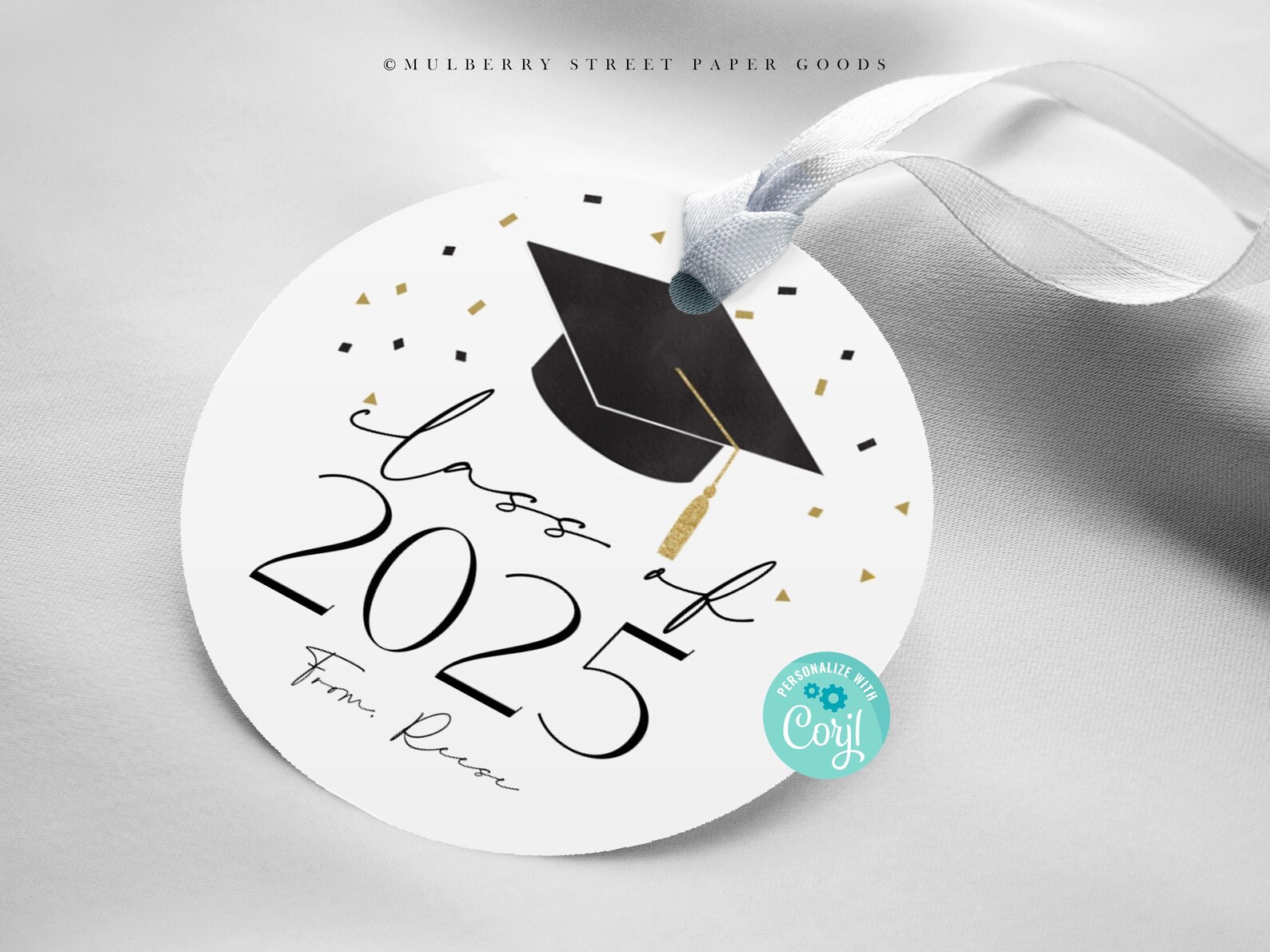 Graduation Cap 2 Inch Circle Instant Download Digital Design, Grad ...