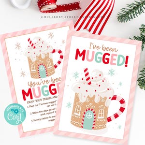 Christmas Mug Exchange Game Digital Download Office Christmas Party ...