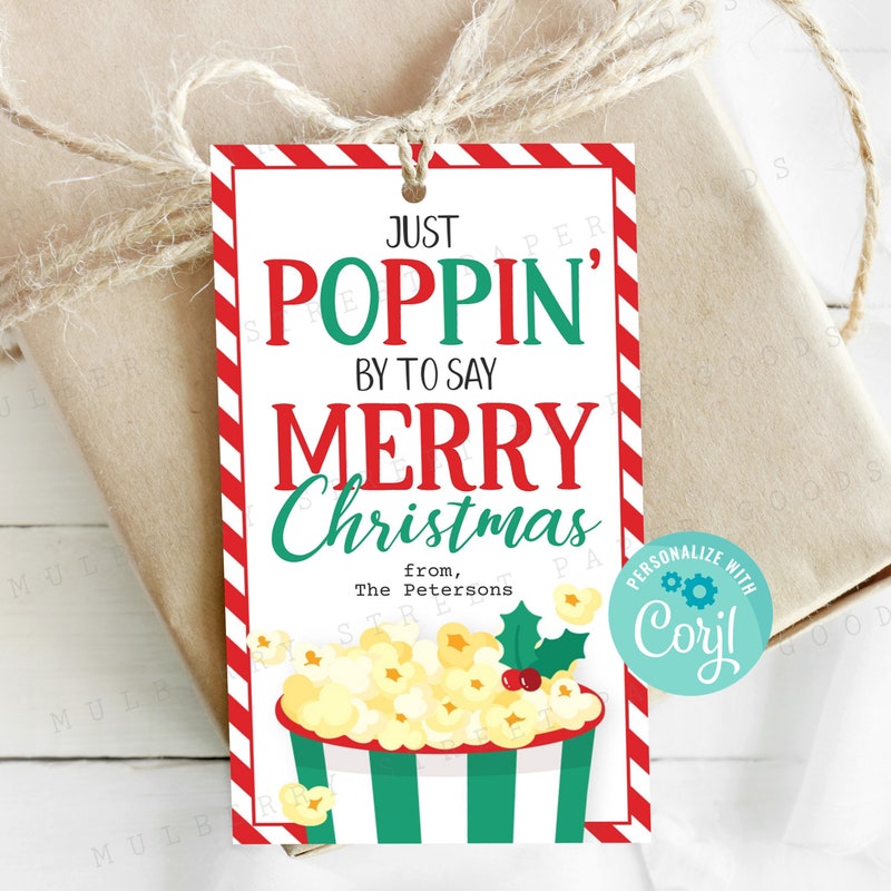 Christmas Popcorn - Etsy