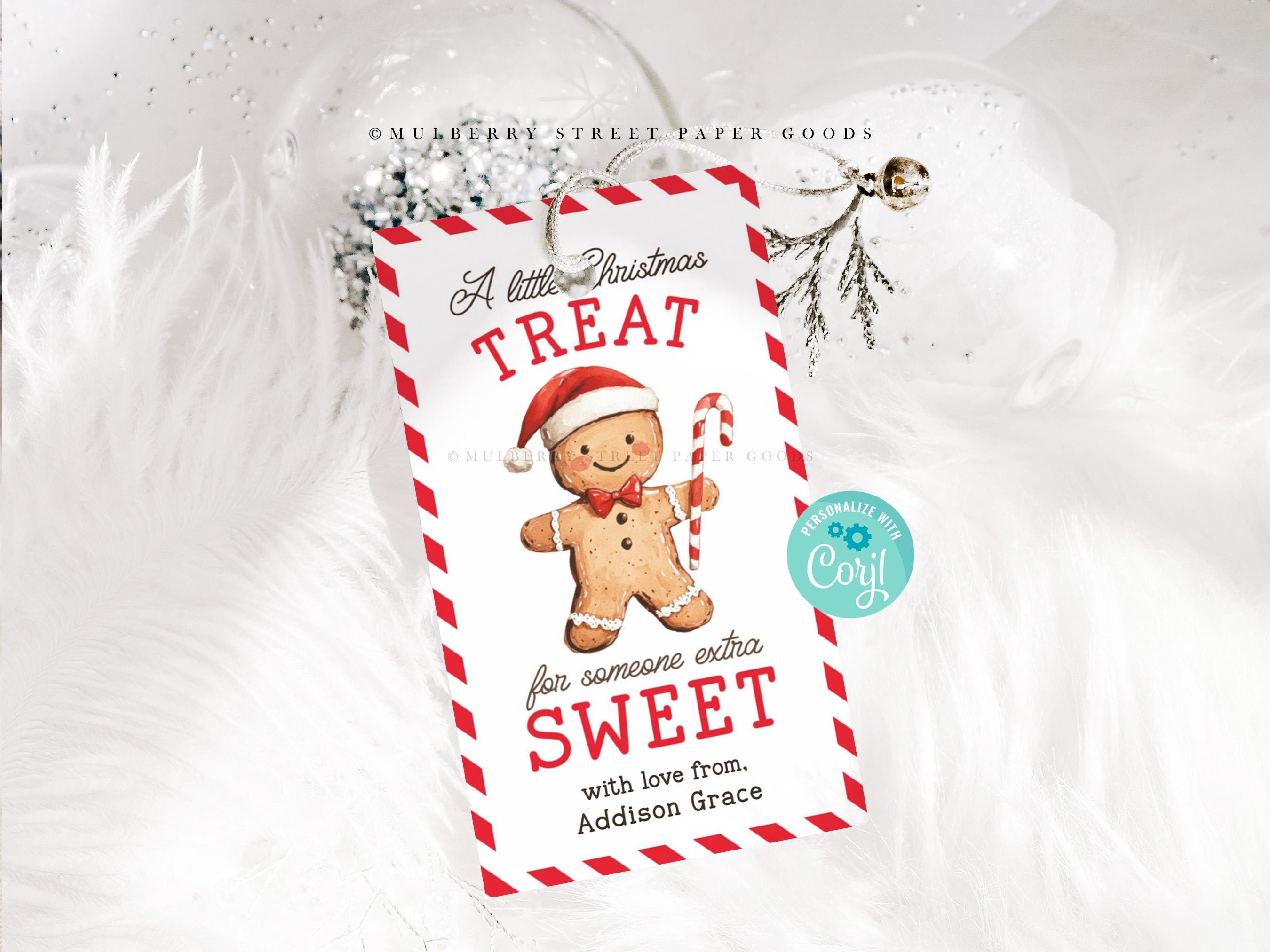 Candy Cane Christmas Gift Tag Printable A Little Treat for Someone ...