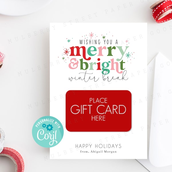 Christmas Card Holder - Etsy