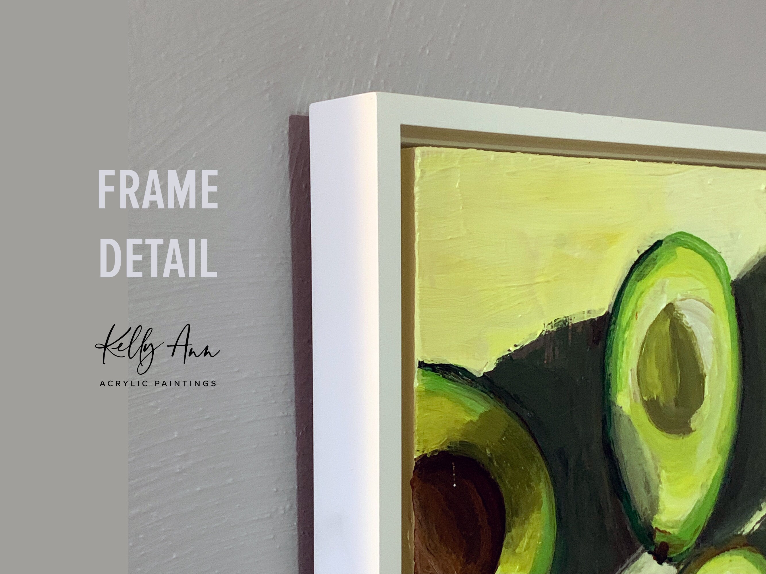 Avocados Acrylic Painting Food Art - Etsy