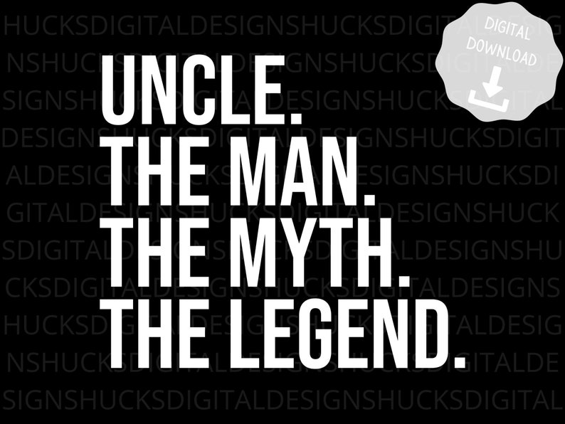 Uncle Svg, Uncle Png, Uncle Gift, Gift for Uncle, New Uncle, Funcle Svg ...