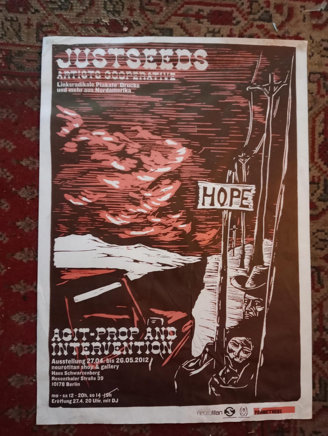 Vintage Berlin Agitprop Poster - Etsy