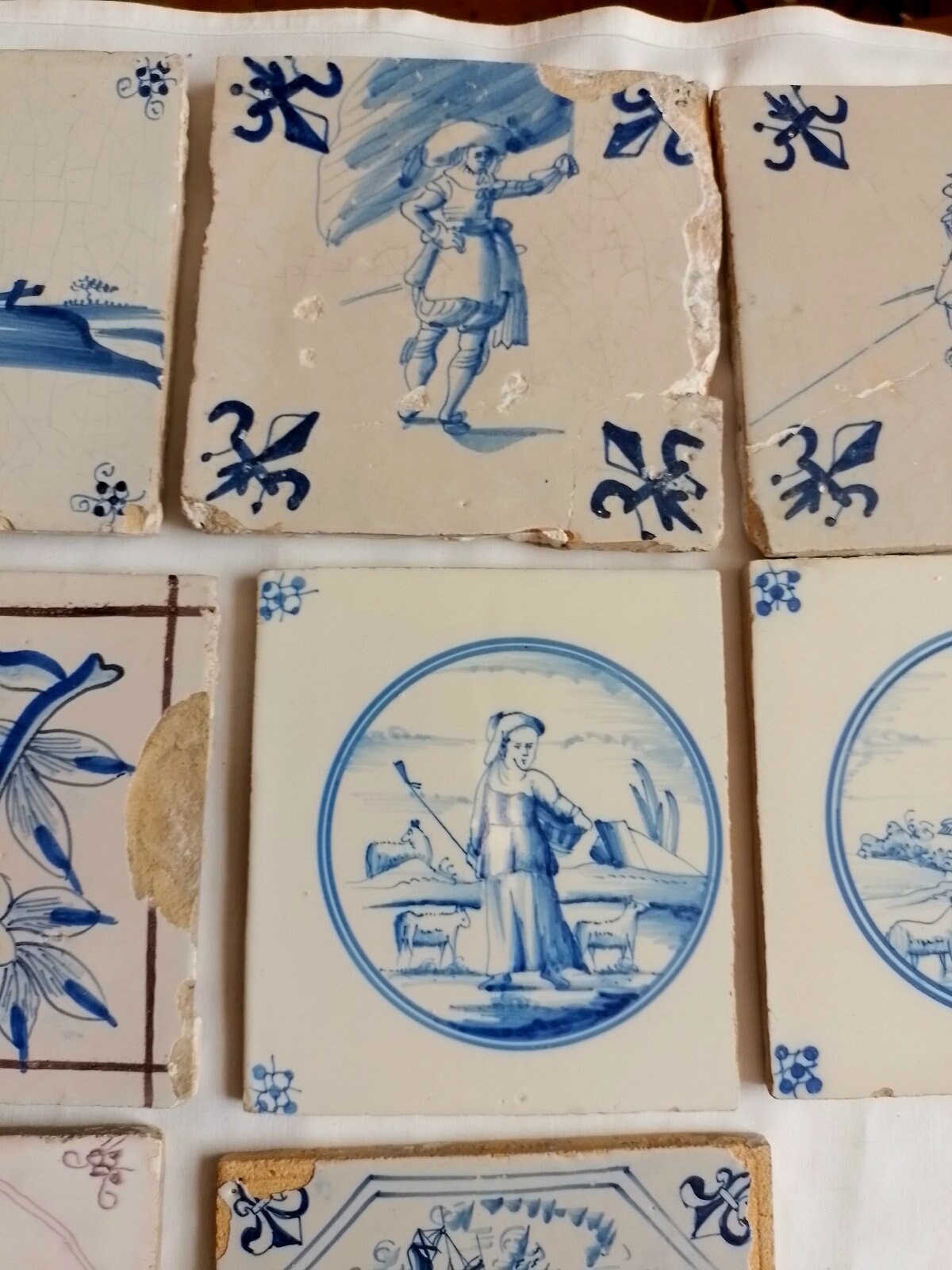 18th Century Dutch and English Delft Tiles - Etsy
