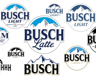 Busch Beer Logo | Etsy