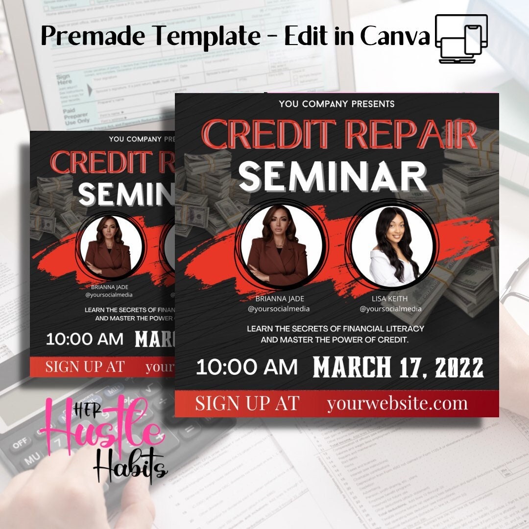 DIY Tax Course Flyer, Tax Class, Tax Services, Canva Flyer, Tax ...