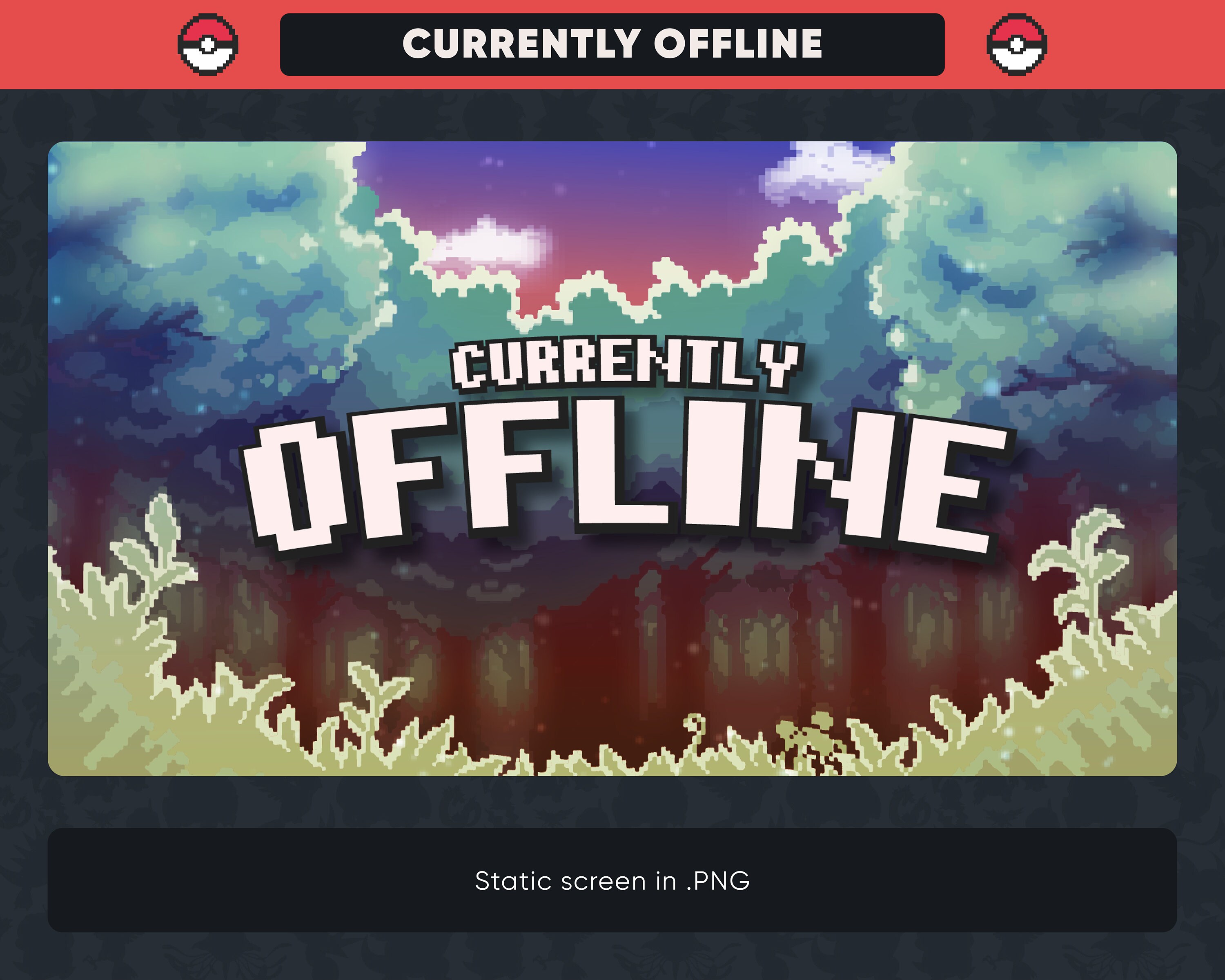 Pokemon Stream Pack / Pokémon Lindo / Superposición De Twitch / Paneles ...