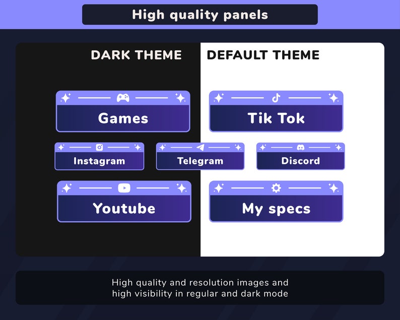 Cute and Cozy Twitch Panels, Twitch Stream Panels, Twitch Overlay ...