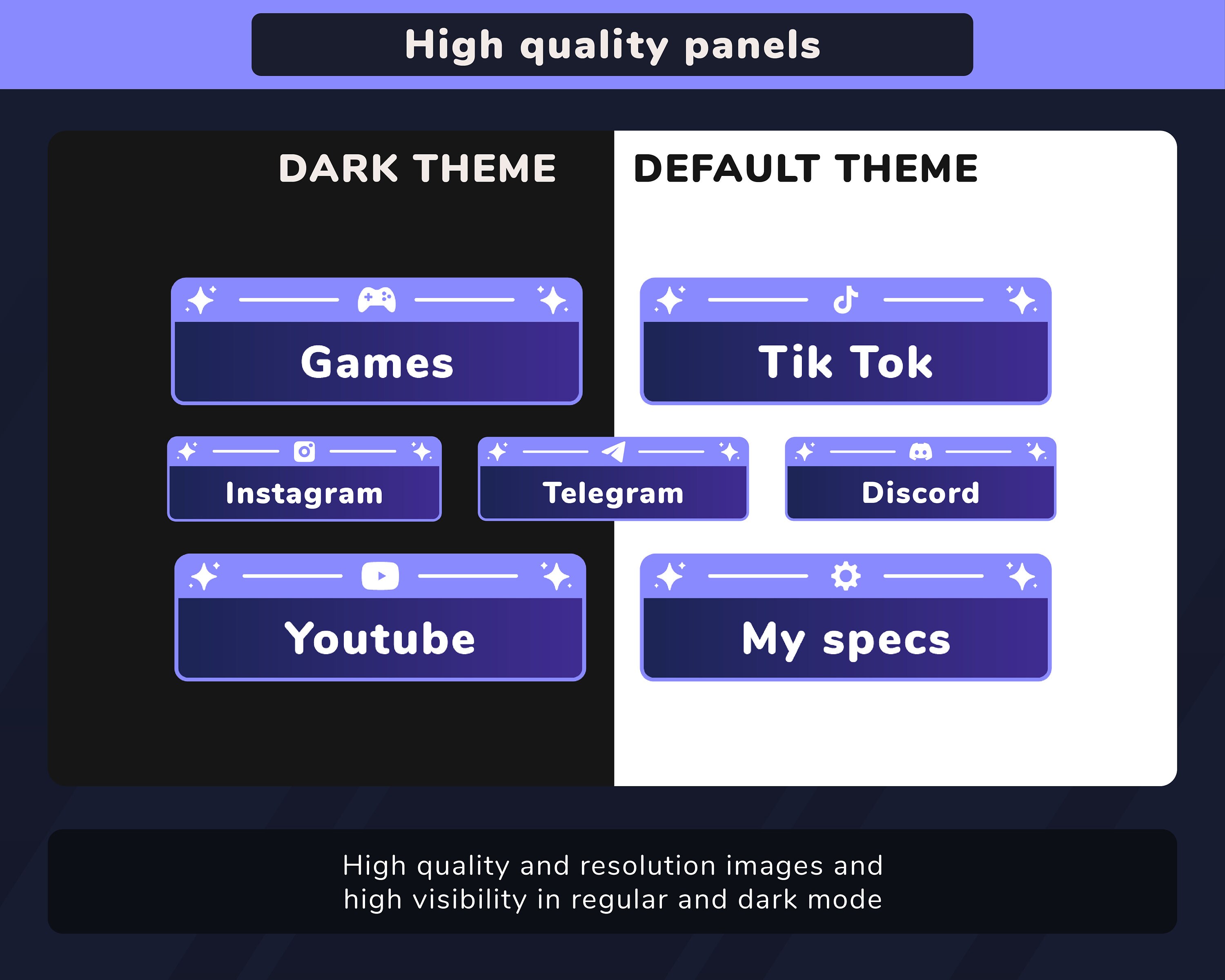 Cute and Cozy Twitch Panels, Twitch Stream Panels, Twitch Overlay ...