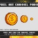 Twitch Channel Point Pixel Art Coin Emote - Etsy
