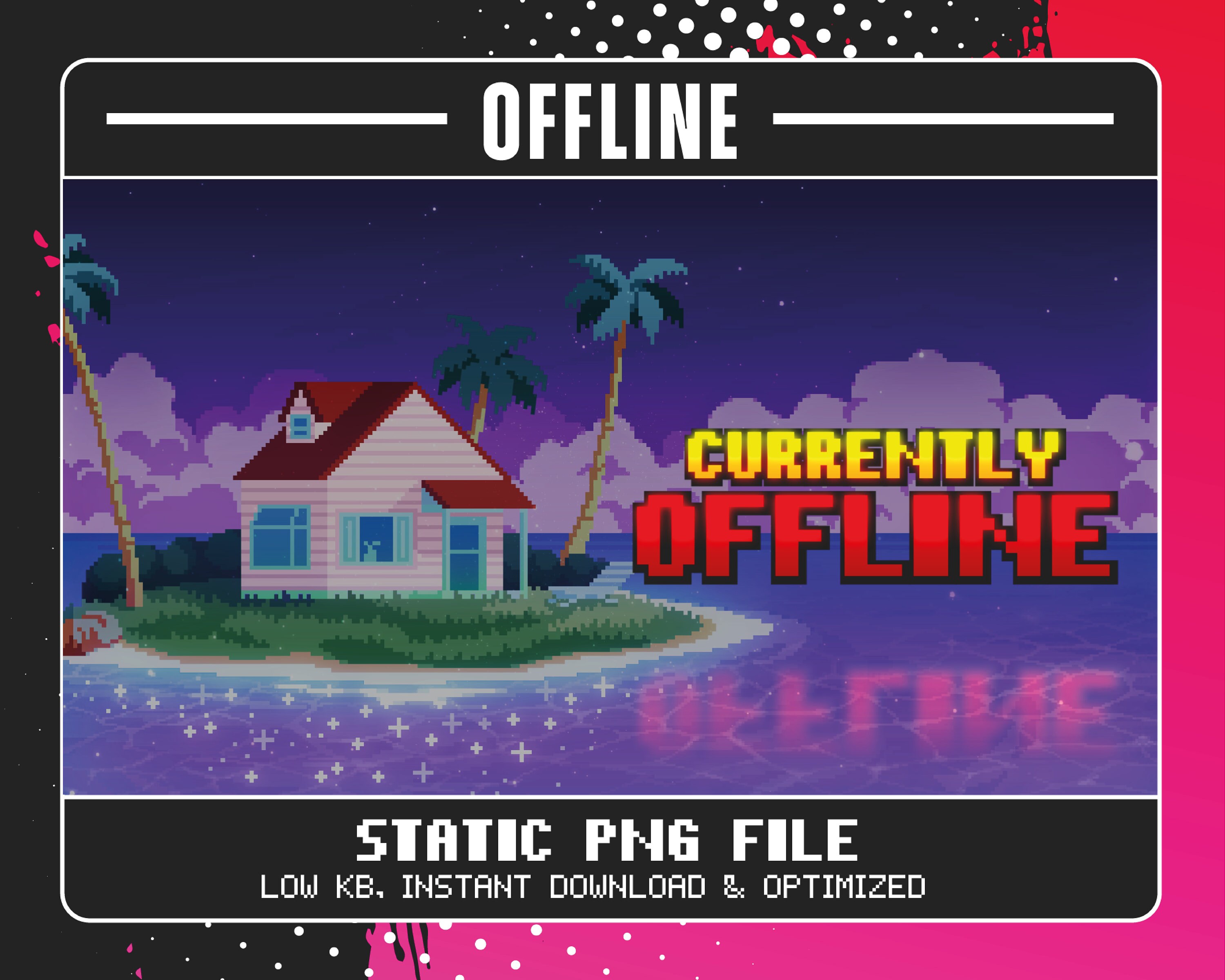 Cozy Pixel Art Animated Screens, Anime Overlay , Twitch Screens ...