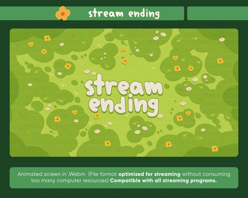 Animated Cozy Garden Stream Package | Cozy Overlay Stream Package, Lofi ...