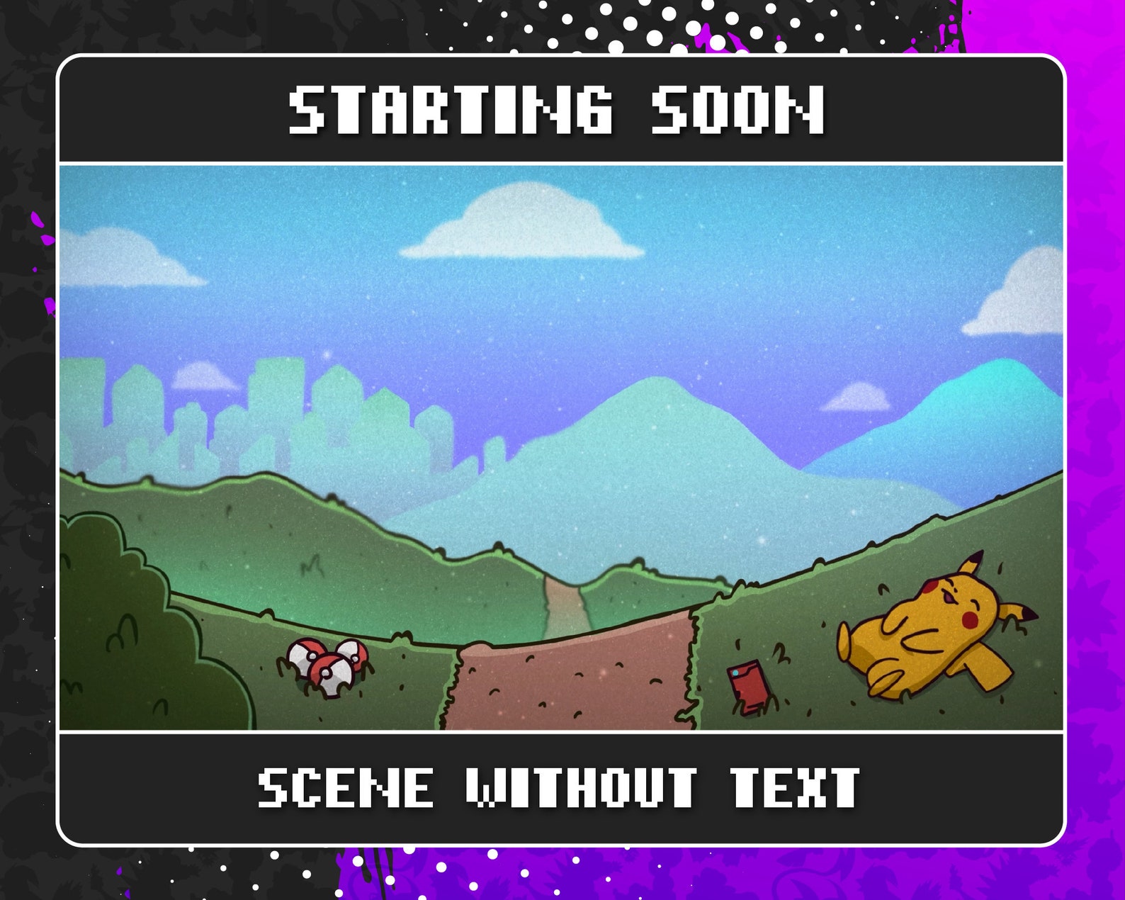 Pokemon Animated Screens / Cute Pokemon / Twitch Screens / Animated ...