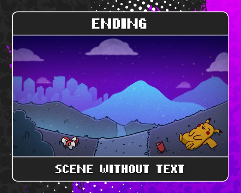 Pokemon Animated Screens / Cute Pokemon / Twitch Screens / Animated ...