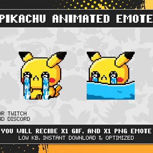 Animated Cute Pokemon Emote for Twitch and Discord - Cry Emote ...