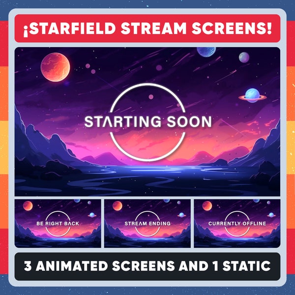Pokemon Animated Screens, Cute Overlay , Twitch Screens , Animated ...