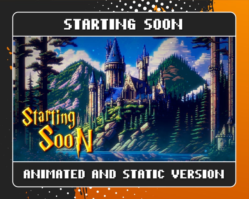 Animated Hogwarts Legacy Starting Soon I Twitch Starting Soon | Twitch ...