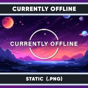 STARFIELD PIXEL ART Space Stream Screens, Animated Starting Soon, Be ...