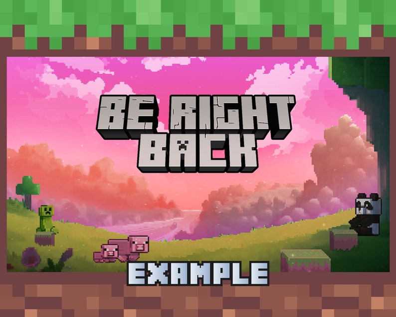 Minecraft Text Effect, PSD Editable, Png, Photoshop Text Template - Etsy