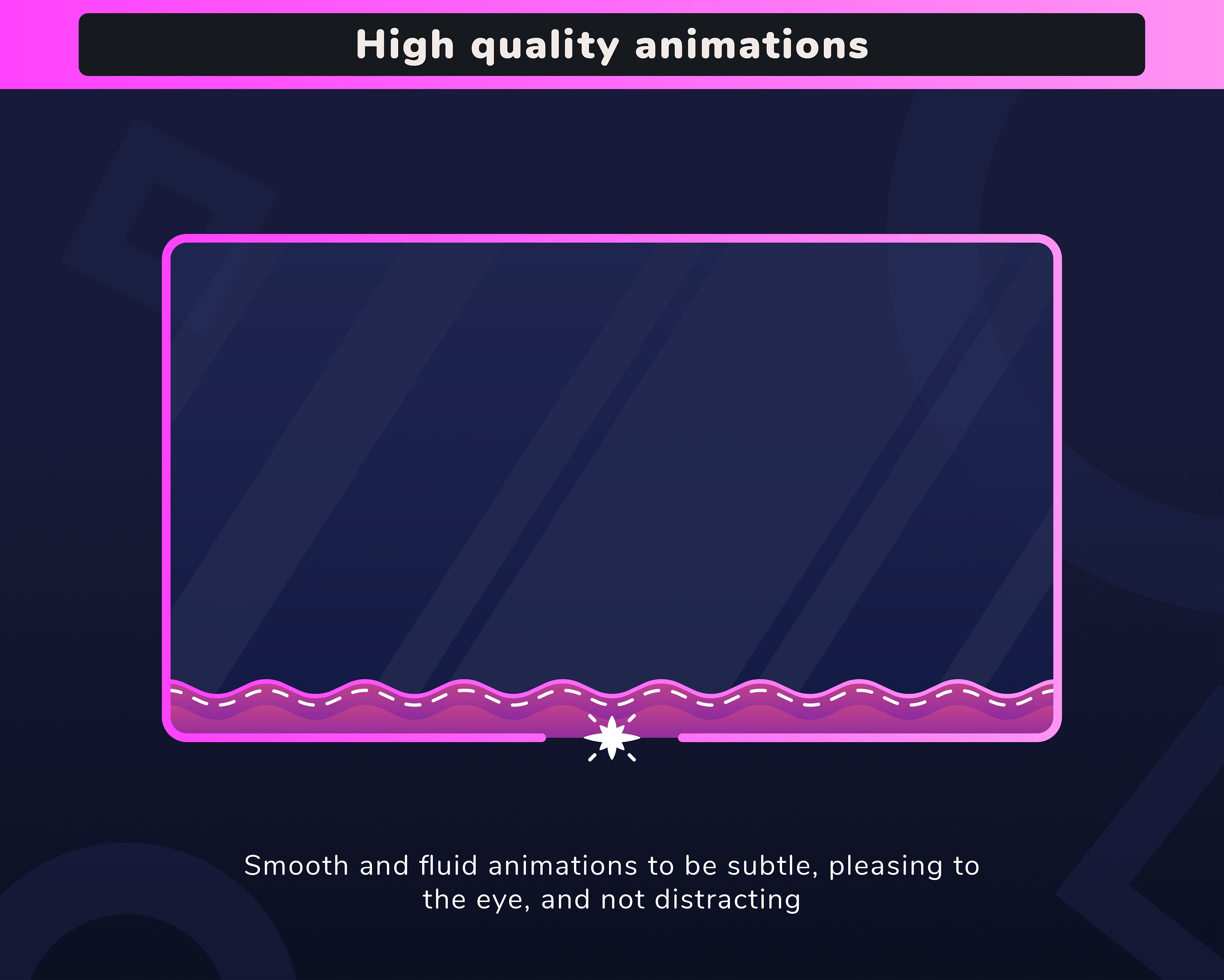 3 ANIMATED Pink Cute Overlay Webcam Borders Webcam Overlays - Etsy