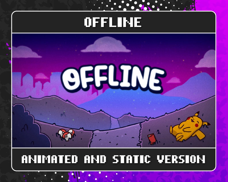 Pokemon Animated Screens / Cute Pokemon / Twitch Screens / Animated ...