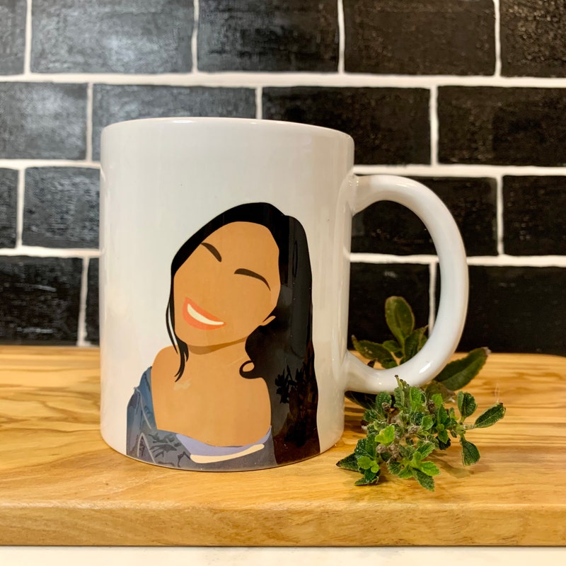 Cartoon Portrait Mug - Etsy