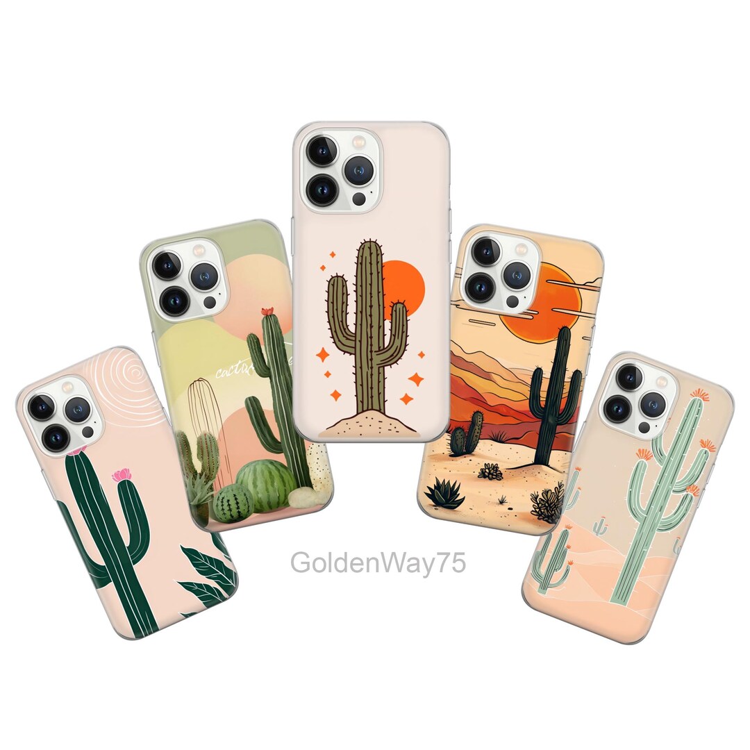 Cactus Phone Case Sand Cover for iPhone 16 16e 15 Pro Max 14 Plus 13 8 ...