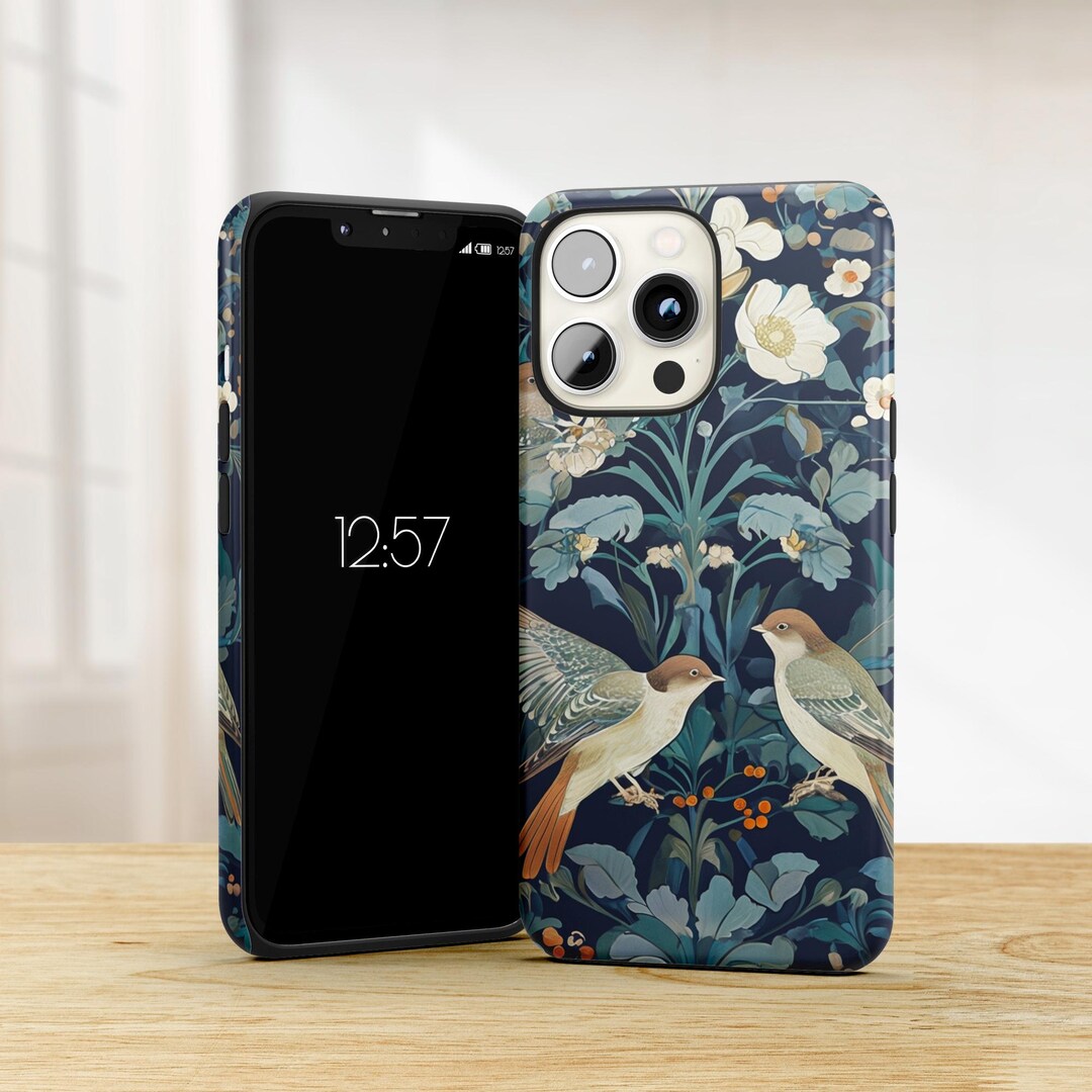 William Morris Phone Case Iconic Art Cover for iPhone 16e 16 15 Pro Max ...