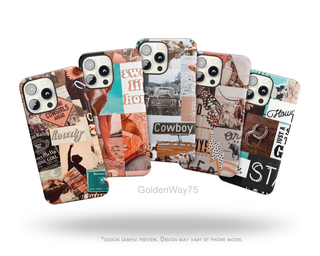 Cowgirl Phone Case Rodeo Cover for iPhone 16 15 Pro Max 14 Plus 13 12 8 ...