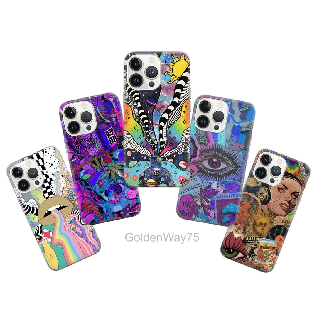 Retro Party Phone Case Boho Vibes Cover for iPhone 16 16e 15 Pro Max 14 ...