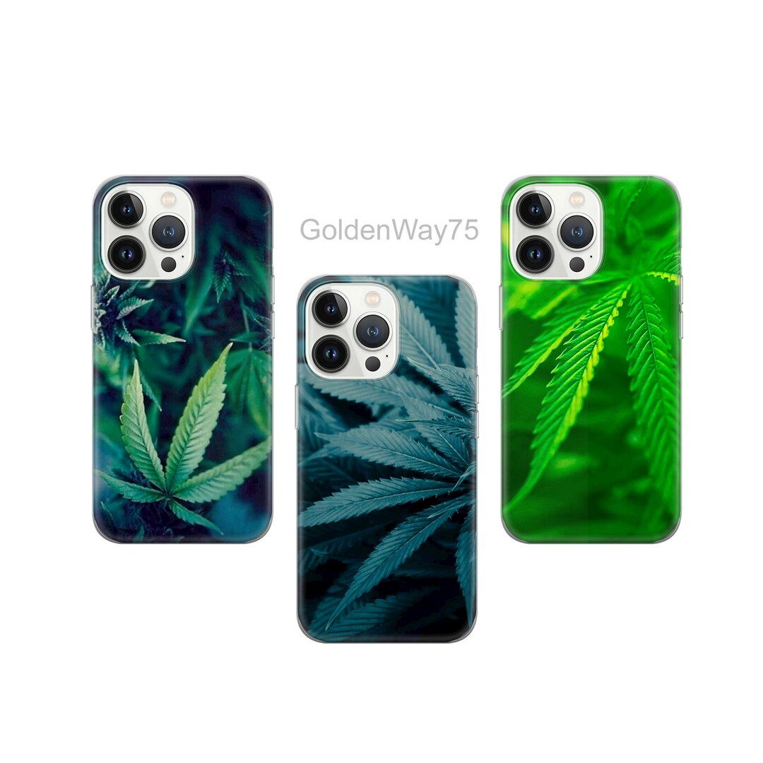 Hemp Leaf Phone Case 420 Weed Cover for iPhone 17 Air 16 15 Pro Max 14 ...