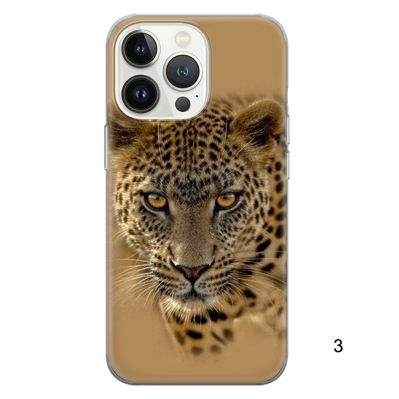 Leopard Jungle Phone Case Wild Animal Cover for iPhone 17 Air 16 15 Pro ...