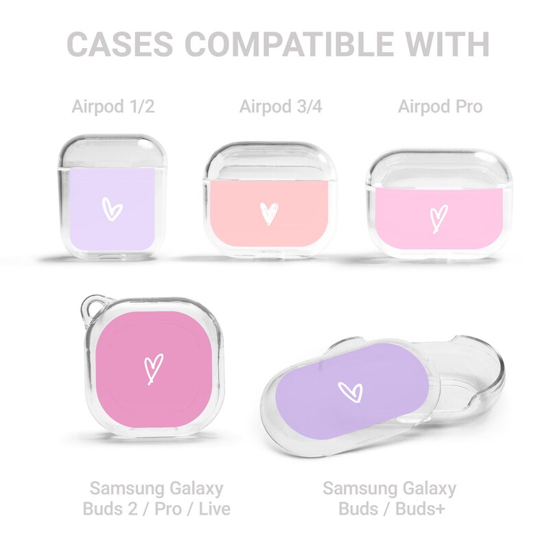 Heart Shaped AirPod Cases - Etsy