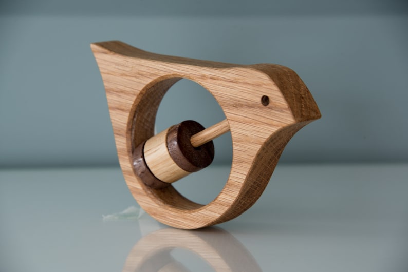 DIY Bird Wooden Baby Rattle Toy | Digital Plans - Etsy UK
