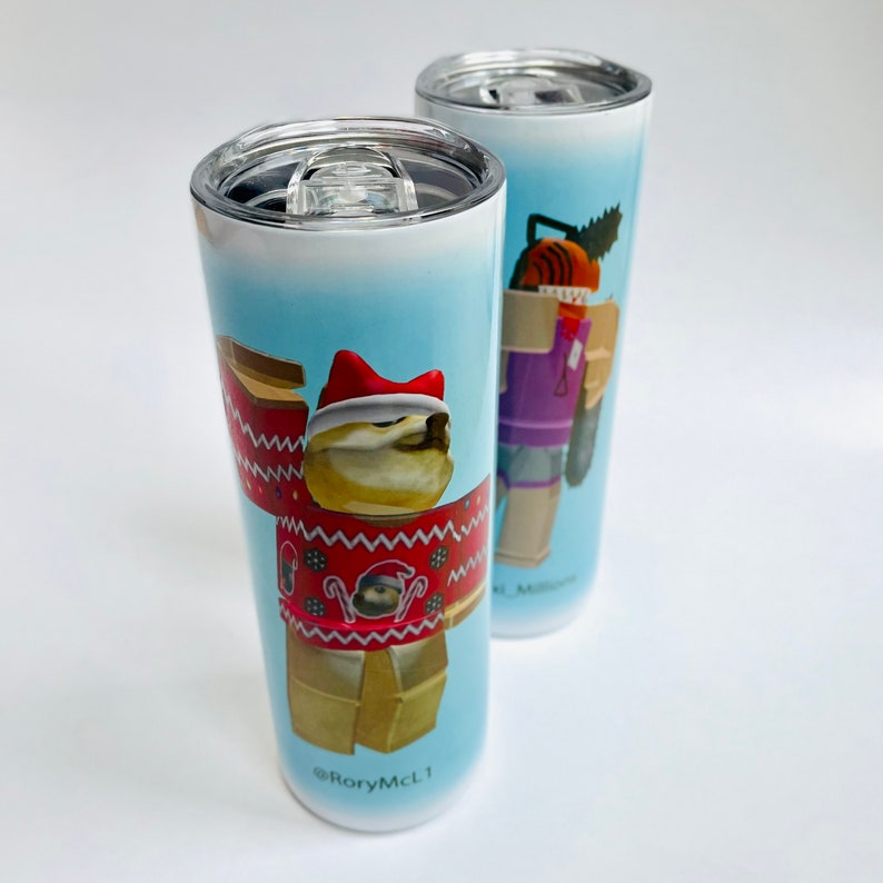Personalized With Your ROBLOX Avatar Tumbler Drink Tumbler Game Gift ...