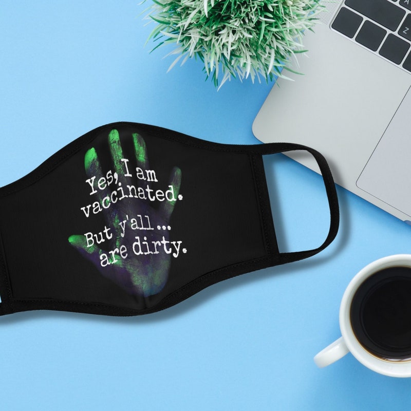 Sarcastic Face Mask - Etsy