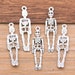 Skeleton Human Body Charms | Skeleton Charm | Skeleton Pendant | Charms ...